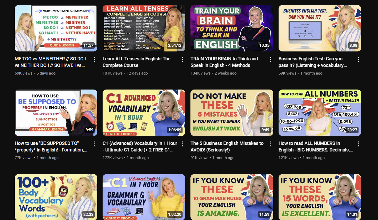 Top 20 YouTube Channels to Learn English – lingoni