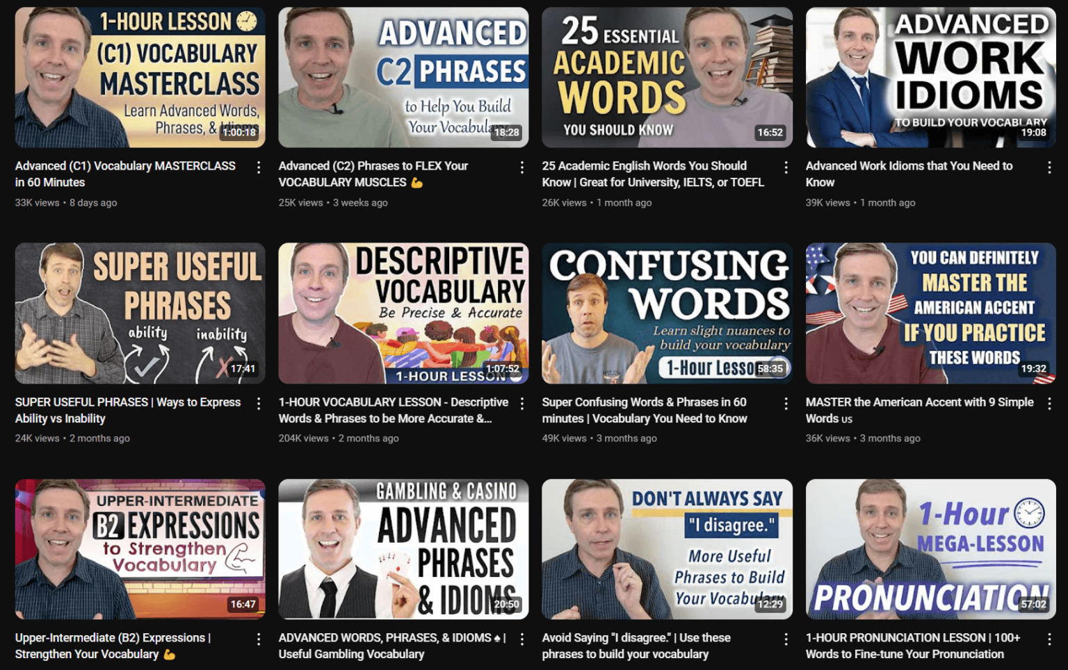 Top 20 YouTube Channels to Learn English – lingoni