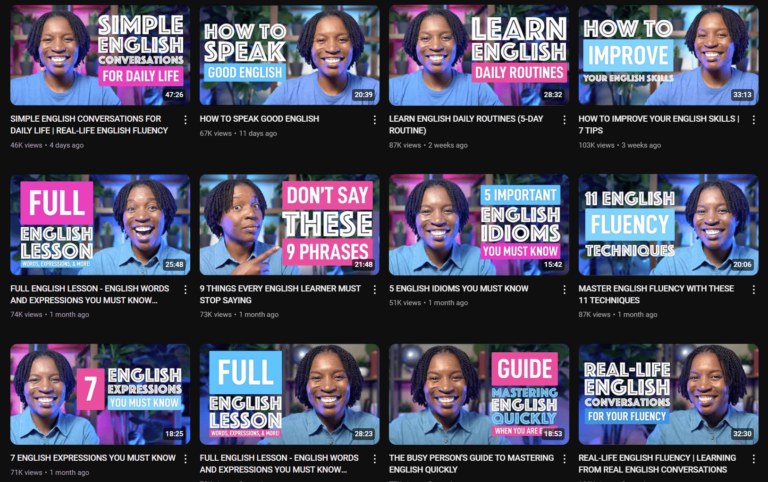 Top 20 YouTube Channels to Learn English – lingoni