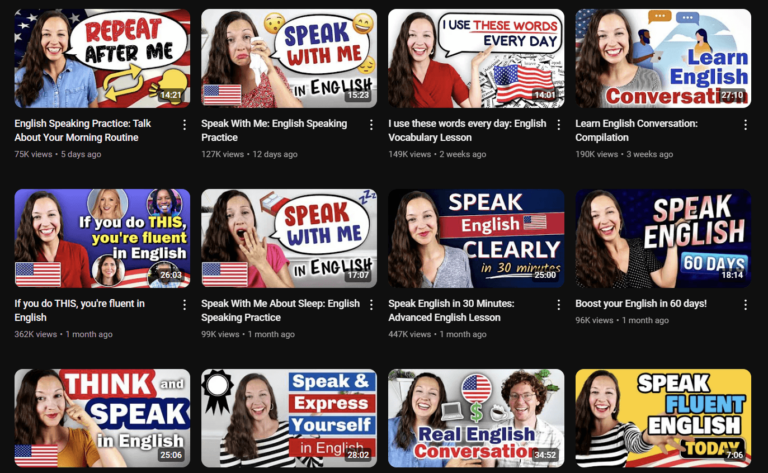 Top 20 YouTube Channels to Learn English – lingoni