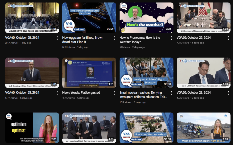 Top 20 YouTube Channels to Learn English – lingoni