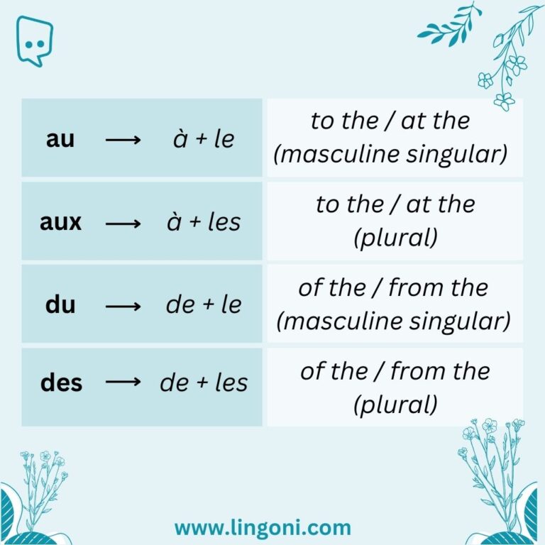 French Prepositions: A Comprehensive Guide – lingoni